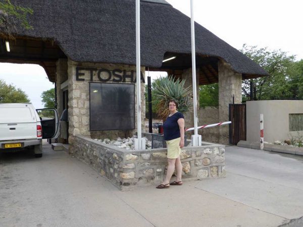 Etoscha Okaukuejo. Einfahrt – Namibia-Dreams